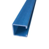 China FRP Solar Photovoltaic Fiberglass U/C-Channel Structural Pultrusion Profiles for sale