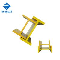 China FRP Fiberglass Pultruded I Profile Grating Fencing Post Handrail for sale