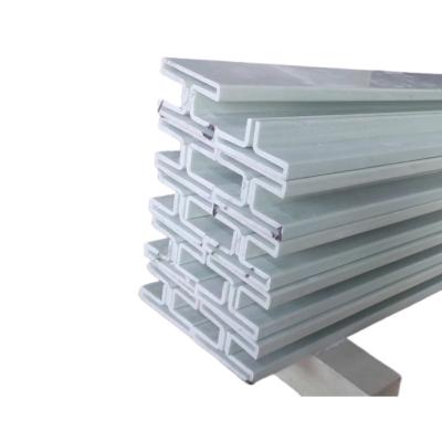 China Pultruded FRP Profiles T-Slot FRP Customized Pultruded Profiles Fiberglass Pultrusion Construction Pultruded Profiles for sale