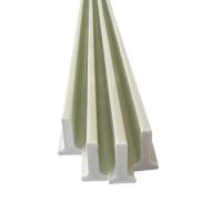 China Pultruded FRP Profiles T-Slot FRP Customized Pultruded Profiles Fiberglass Pultrusion Construction Pultruded Profiles for sale