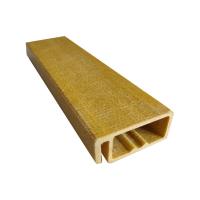 China Glass Fiber Structural C/T/U Channel FRP Pultruded Profiles for sale