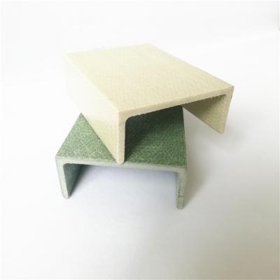 China Fiberglass Reinforced Plastic C Channel Fibreglass for sale