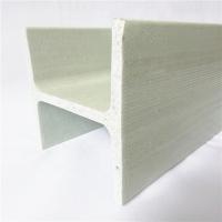 China Pultruded FRP Fiberglass Reinforced Plastic Structural Shapes I-Beams Steel I Beam Profile for sale