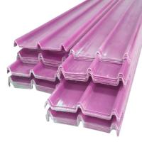 China FRP Material Corrugated Plastic Roofing Sheets for Greenhouse Fibreglass Clear Skylight Panel for sale