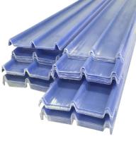 China FRP Material Corrugated Plastic Roofing Sheets for Greenhouse Fibreglass Clear Skylight Panel for sale