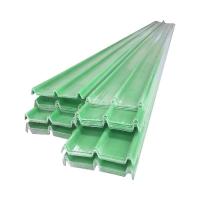 China Building Material Construction Transparent Fiber Glass Wavy Sheet for Roof for sale