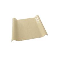 China Building Material Construction Transparent Fiber Glass Wavy Sheet for Roof for sale