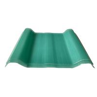 China 2mm Fiberglass Roof Tile UV Protected Roofing Shingles FRP Translucent Roof Sheets for sale