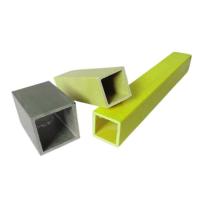 China Fiberglass Electrical Square Cross Arm Tube Filled with Foam for sale