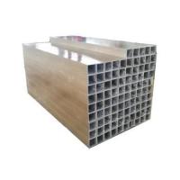 China Fiberglass Composite Surface Mat Smooth Glass Fiber Square Tube for sale