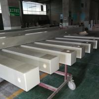China Insulator Fiberglass FRP/GRP Electric Pole Cross Arm Square Cross Arm for sale