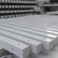 China Pultruded Fiberglass Square Tube for Cross Arm for sale