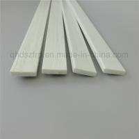 China New Products 200X6mm Pultruded High Strength Durable Fiberglass Flat Strip FRP Flat Bar for sale