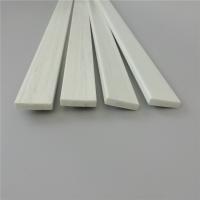 China Glass Fiber FRP Fiberglass Reinforced Plastic Pultrusion Thin Strip Flexible Flat Strip Batten Bar Profile Shegnze for sale