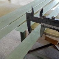 China FRP Reinforcing Pultruded Profiles Epoxy Fiberglass Flat Bar for sale