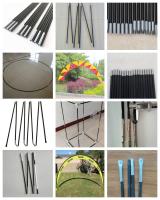 China Round Pultruded Solid Rods with Connector for sale