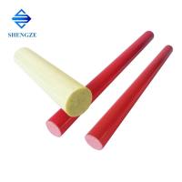 China 6mm 8mm 10mm Thickness Round Flexible Pultruded Fiberglass FRP Insulation Flag Pole Rod Profiles for sale