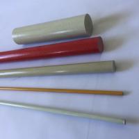 China Diameter 3.5-50mm Flexible Insulation Fiberglass FRP GRP Solid Round Rod Pole for Plant /Car Flag/Building Material for sale