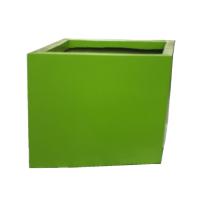 China Square FRP Fiberglass Planters Flower Box Pot Outdoor for sale