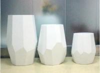 China Fiberglass Sphere Pot Planter for Plants Tree for sale