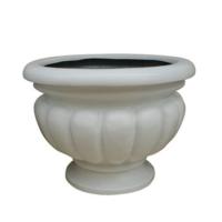 China FRP Fiberglass Bowl Planter Flower Pot for Hotel for sale