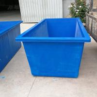 China Fiberglass FRP Fish Tank for Aquaculture Fish Farming for sale