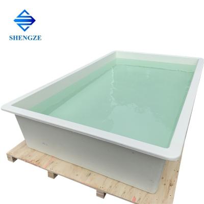 China Wholesale FRP Fish Tank for Fish Farming Tanks Aquaculture for sale