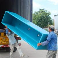 China Fiberglass Reinforced Plastic Fish Tank for Clam Cultivation for sale