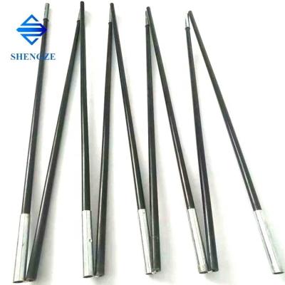China FRP GRP Lightweight Flexible Fiberglass Material Tent Pole Composite Tent Poles Frame for sale
