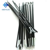 China FRP GRP Lightweight Flexible Fiberglass Material Tent Pole Composite Tent Poles Frame for sale