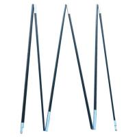 China FRP GRP Lightweight Flexible Fiberglass Material Tent Pole Composite Tent Poles Frame for sale