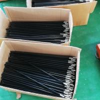 China Fiber Glass Tent Pole with Metal Cap Fiberglass Tent Pole for sale
