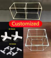 China Metal Ferules Tube for Tent Pole Connector Ferrule Galvanized Tent Pole Fitting for sale
