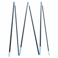 China Flexible Fiberglass Tent Pole for Canopy Tarp Tent for sale