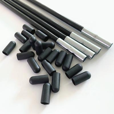 China Long Life for Usage Fiberglass Flexible 8.5 mm Rods for Tent with Metal Ferrules for sale
