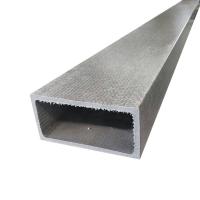 China Anticorrosive Fiberglass Pultruded Square Tube Composite Surface for sale