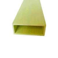China Anticorrosive Fiberglass Pultruded Square Tube Composite Surface for sale