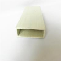 China FRP GRP Fiber Glass Fiberglass Fibreglass Plastic Pultruded   Rectangular Rectangle Hollow Section Bar Box Beams Rod Black for sale