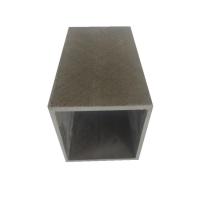 China Pultrusion High Strength FRP Cross Arm Square Tubes Rectangular Fiberglass Product for Industy Equipment for sale