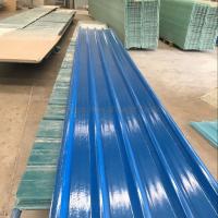 China FRP Roofing Sheet with Gel Coat Corrugated Gel Coat Fiberglass Sheet for sale