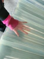 China Fiberglass Trapezoidal Transparent Roof Tile GRP for sale