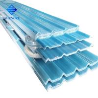 China 2mm Thickness Fiberglass Reinforced Plastic Translucent Fireproof Sheet /Corrugated FRP Roofing Sheets for sale