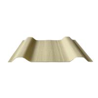 China Clear Roofing Translucent 3m Corrugated Fiberglass Roof Sheet Customized Size for sale