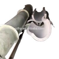 China Fiberglass Rain Gutter Roof FRP Gutter for sale