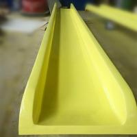 China FRP Rainwater Gutter Fiberglass Water Trough for sale