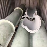 China FRP Rainwater Gutter Fiberglass Water Trough for sale