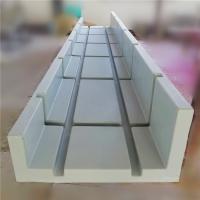 China FRP Rainwater Gutter Fiberglass Water Trough for sale