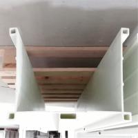 China FRP Rainwater Gutter Fiberglass Water Trough for sale