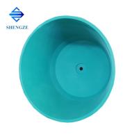 China FRP Fiber Glass Round Cylindrical Fish Tank Conical Bottom for sale
