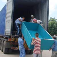 China Fibre Glass Fiberglass Water Pools Shell FRP Tank for sale